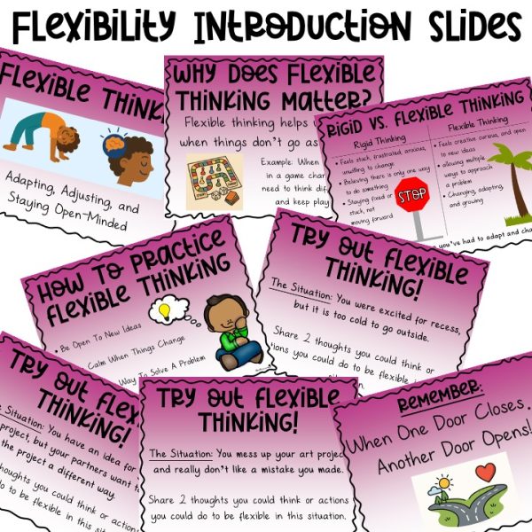 Flexibility Character Education Social Emotional Learning / Able To Be ...