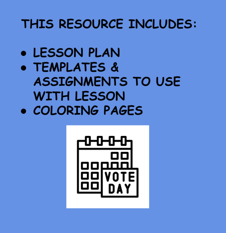 Election Day Activities Pack: Teach Kids About Voting with Printables ...