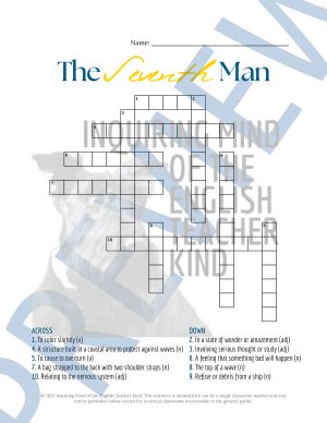 "The Seventh Man" by Haruki Murakami Quiz, Analysis Worksheet, and ...