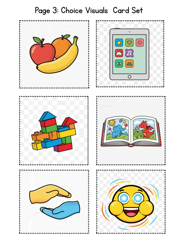 Choice, Emotions & Sensory Visual Cards | Autism | ADHD | SEN ...