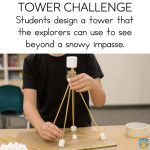 Fun Winter STEM Activities Projects Science Parachute Tower Snowball ...