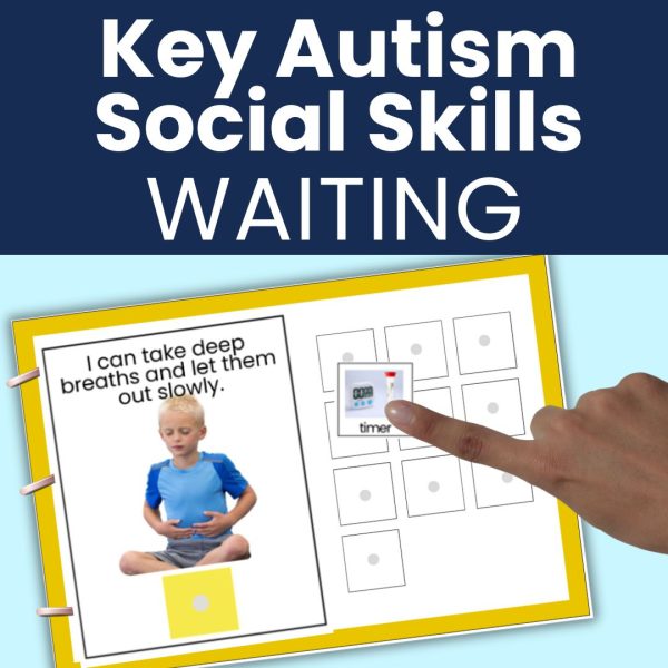 Waiting Adapted Book Autism Social Skills SEL Preschool K Learning to ...