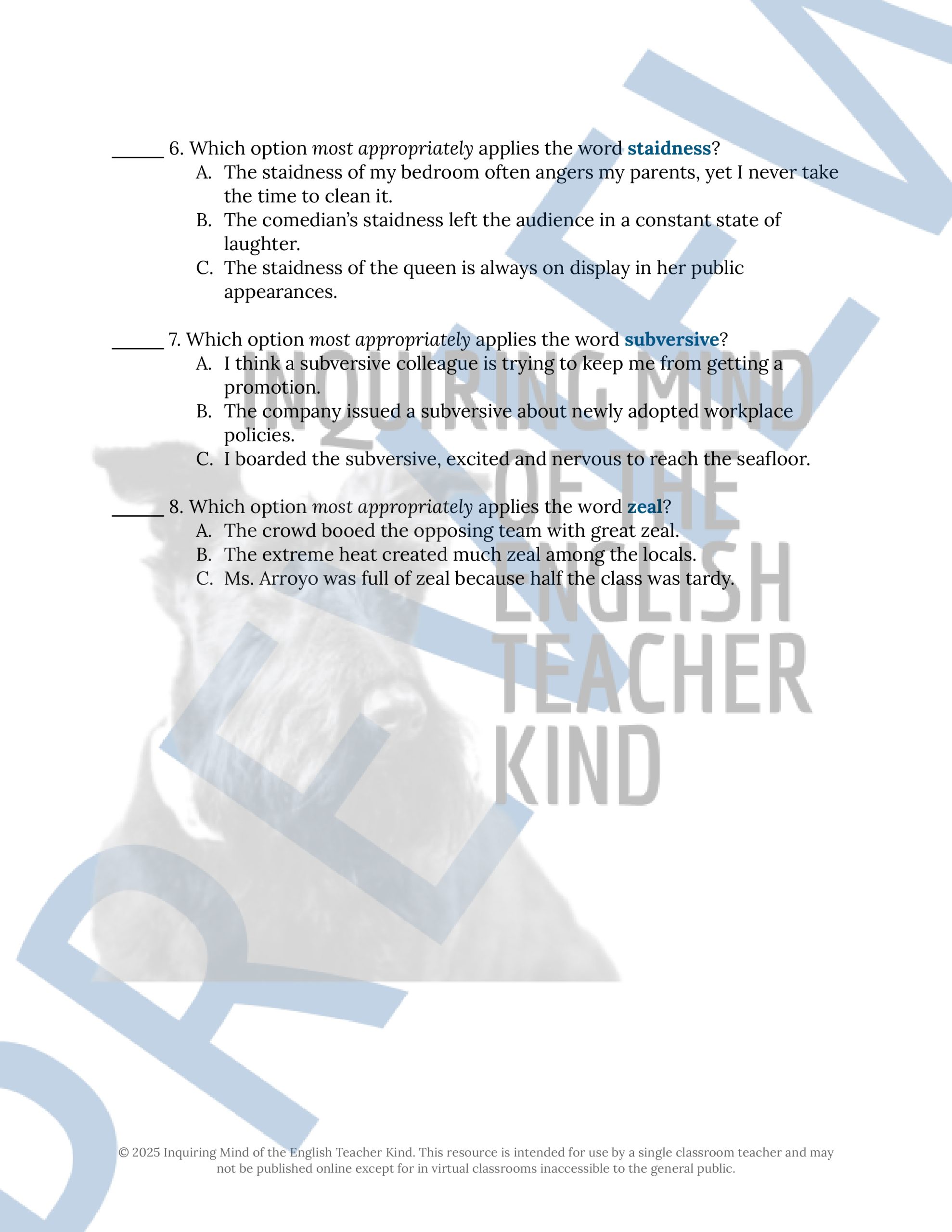 "The Censors" by Luisa Valenzuela Quiz, Analysis Worksheet, and ...