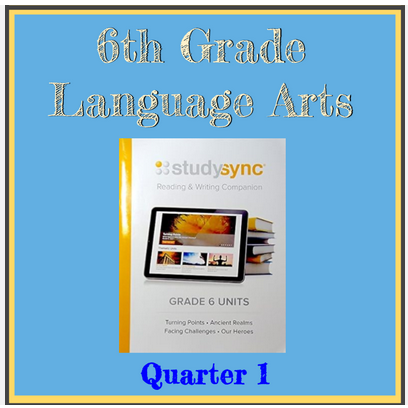 ELA StudySync 6th Grade: Main Idea Virtual Lesson & Google Slides ...