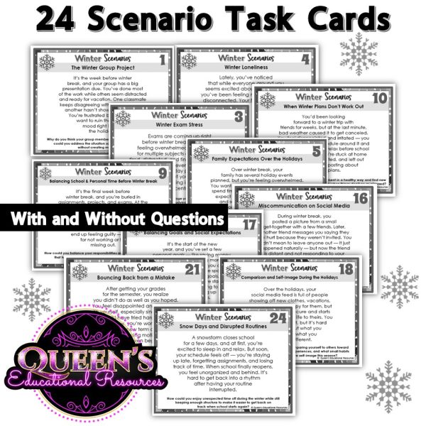 Winter-Themed SEL Activities for Teens | Social Emotional Learning ...