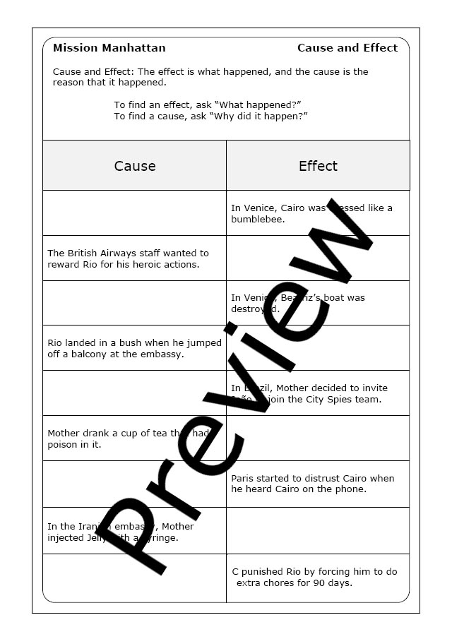 James Ponti "Mission Manhattan" (City Spies #5) worksheets | Made By ...