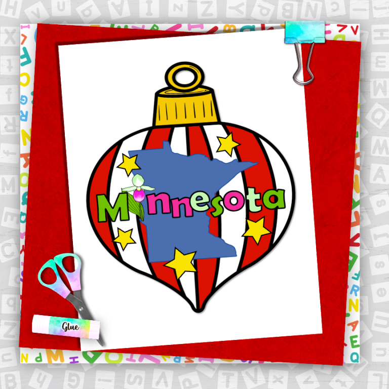 Minnesota State Symbols | Christmas Ornament Crafts | Made By Teachers