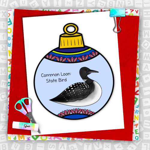 Minnesota State Symbols | Christmas Ornament Crafts | Made By Teachers