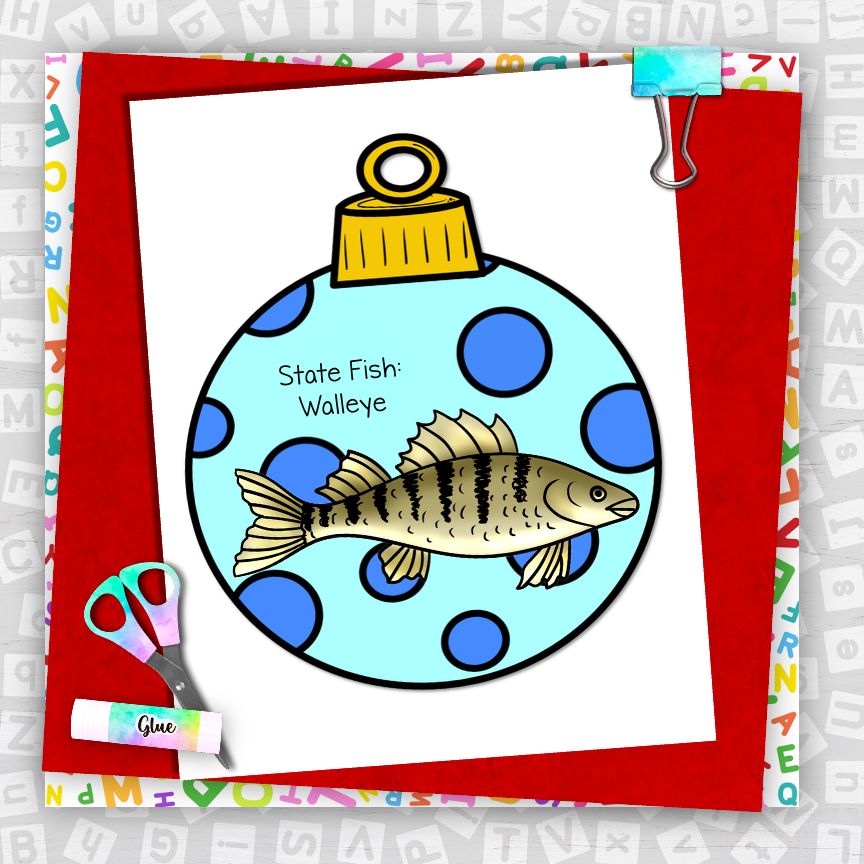 Minnesota State Symbols | Christmas Ornament Crafts | Made By Teachers
