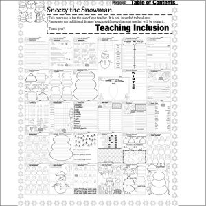 Sneezy the Snowman Winter Read Aloud Book Companion Reading ...