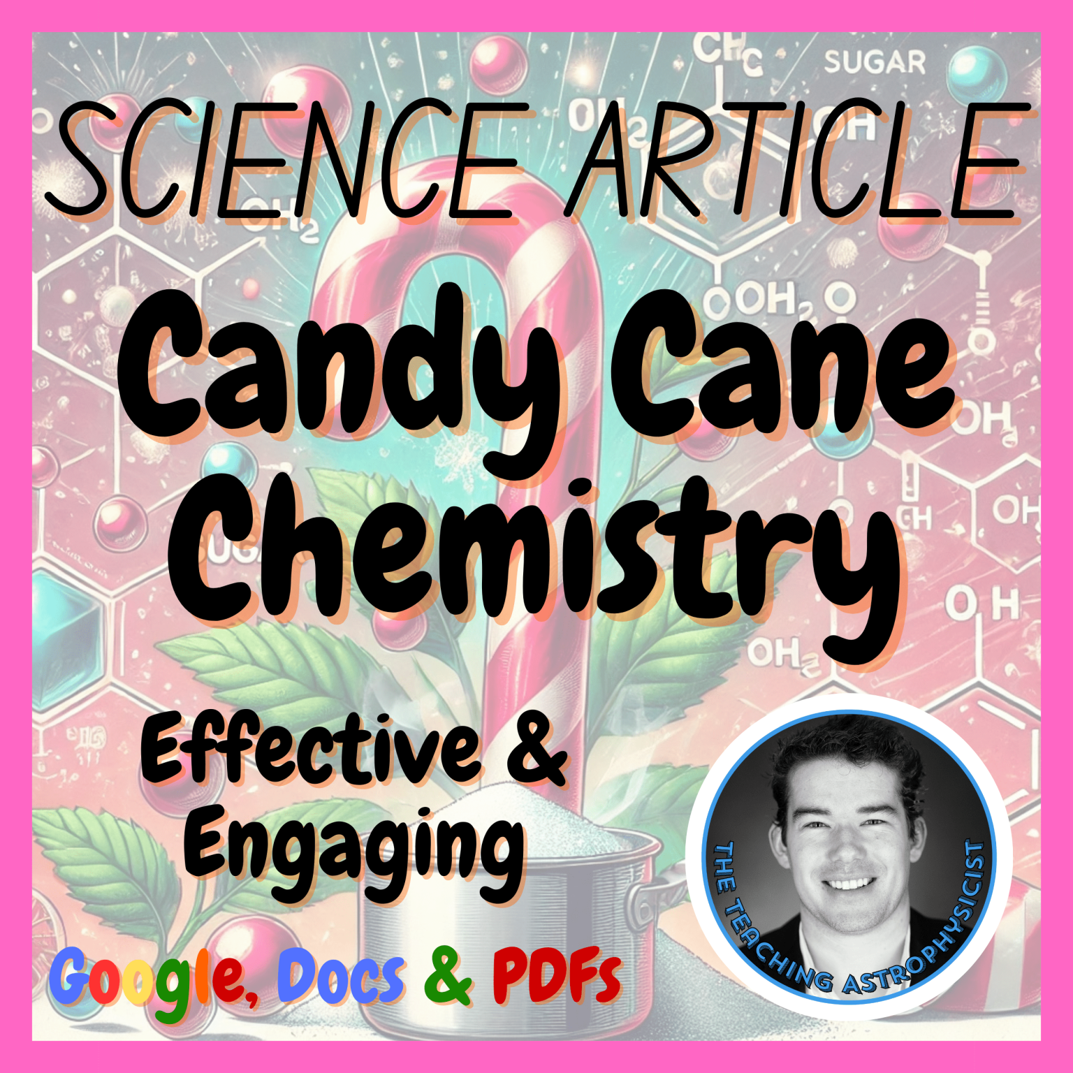 Candy Cane Chemistry | Christmas Science Reading Passage with Questions ...