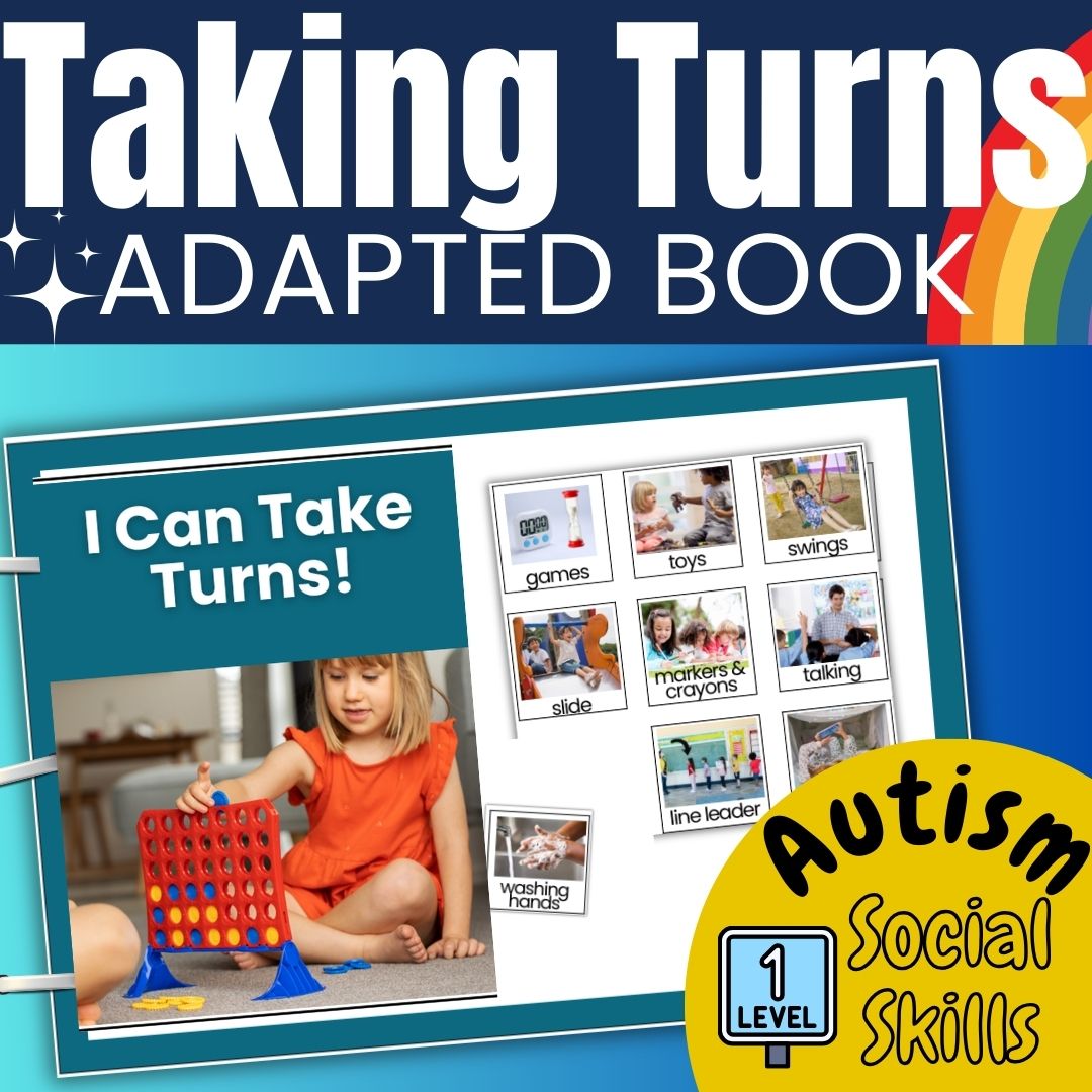 Taking Turns Autism Visual Supports to Teach Turn Taking - Made By Teachers