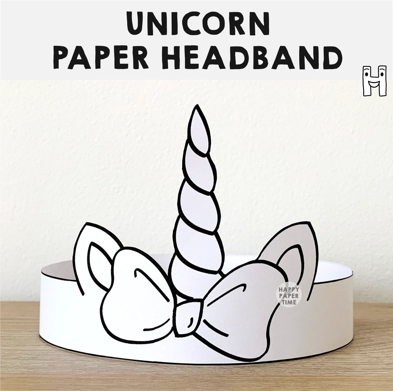 Dog Paper Crown Printable Costume Pets Animal Craft Activity | Made By ...