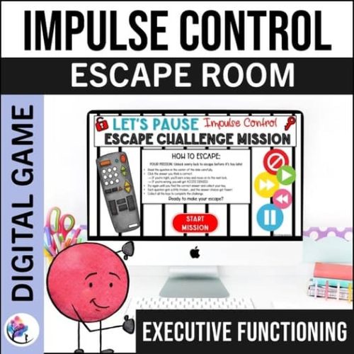 IMPULSE CONTROL ACTIVITIES ACADEMIC ESCAPE ROOM - Small Group ...