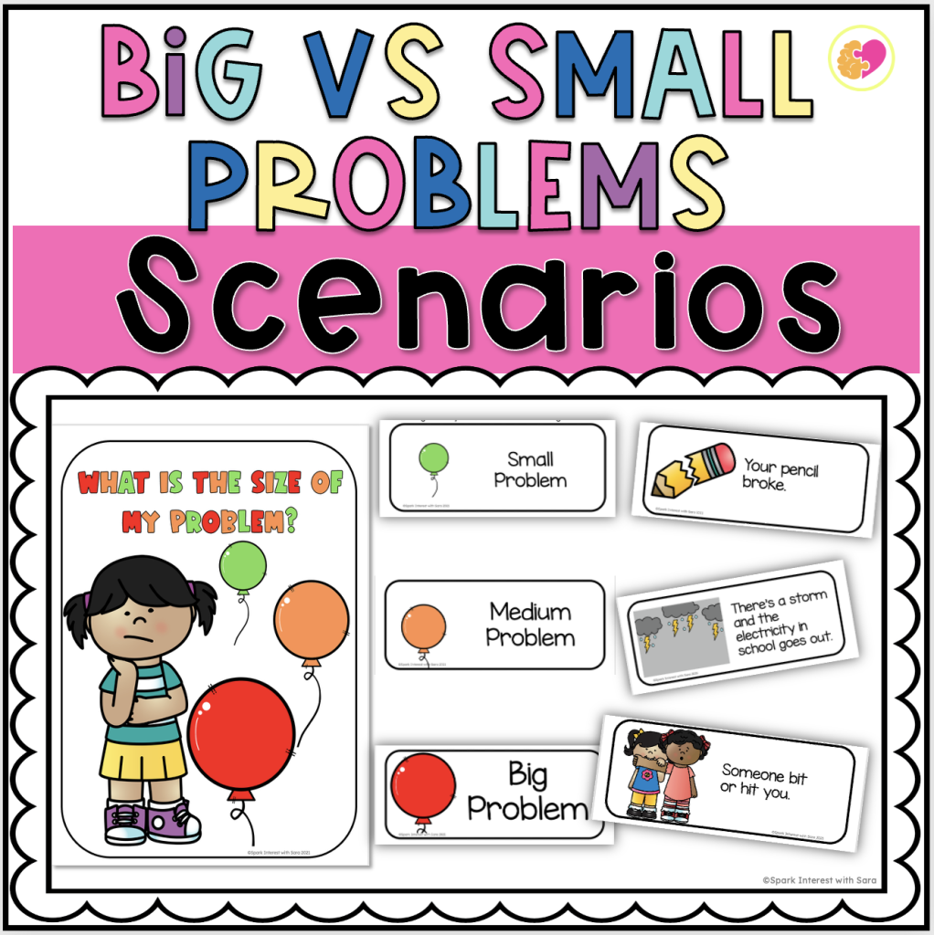 Big vs Small Problems Scenarios for Preschool & Kindergarten | Made By ...