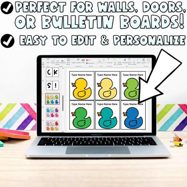 St. Patrick's Day Lucky Ducks Door Decorations Bulletin Board Display ...