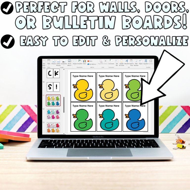 St. Patrick's Day Lucky Ducks Door Decorations Bulletin Board Display ...