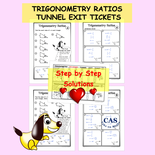 Right Triangle Trigonometry Exit Ticket – Crack the Code & Escape the ...