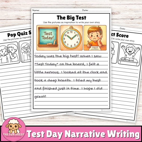 Test Day Narrative Writing | Creative Writing Prompts Story Writing ...