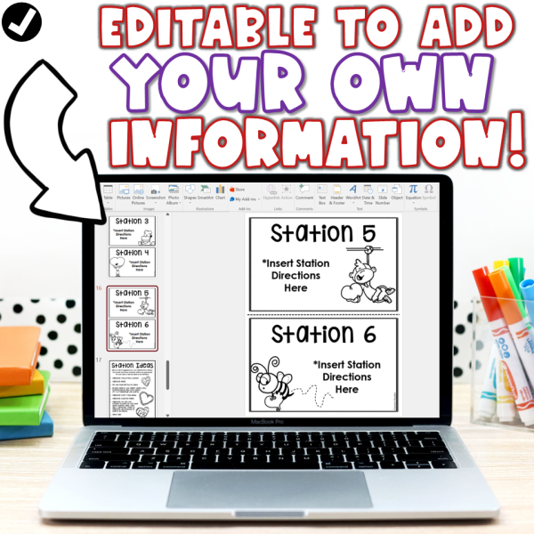 Valentine's Day Party Starter Pack Templates, Forms and Stations ...