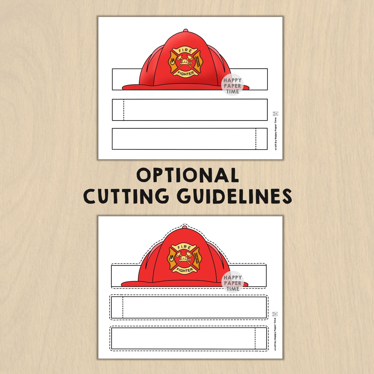 Community Helpers Paper Hats Crowns Headbands Career Day Printable ...