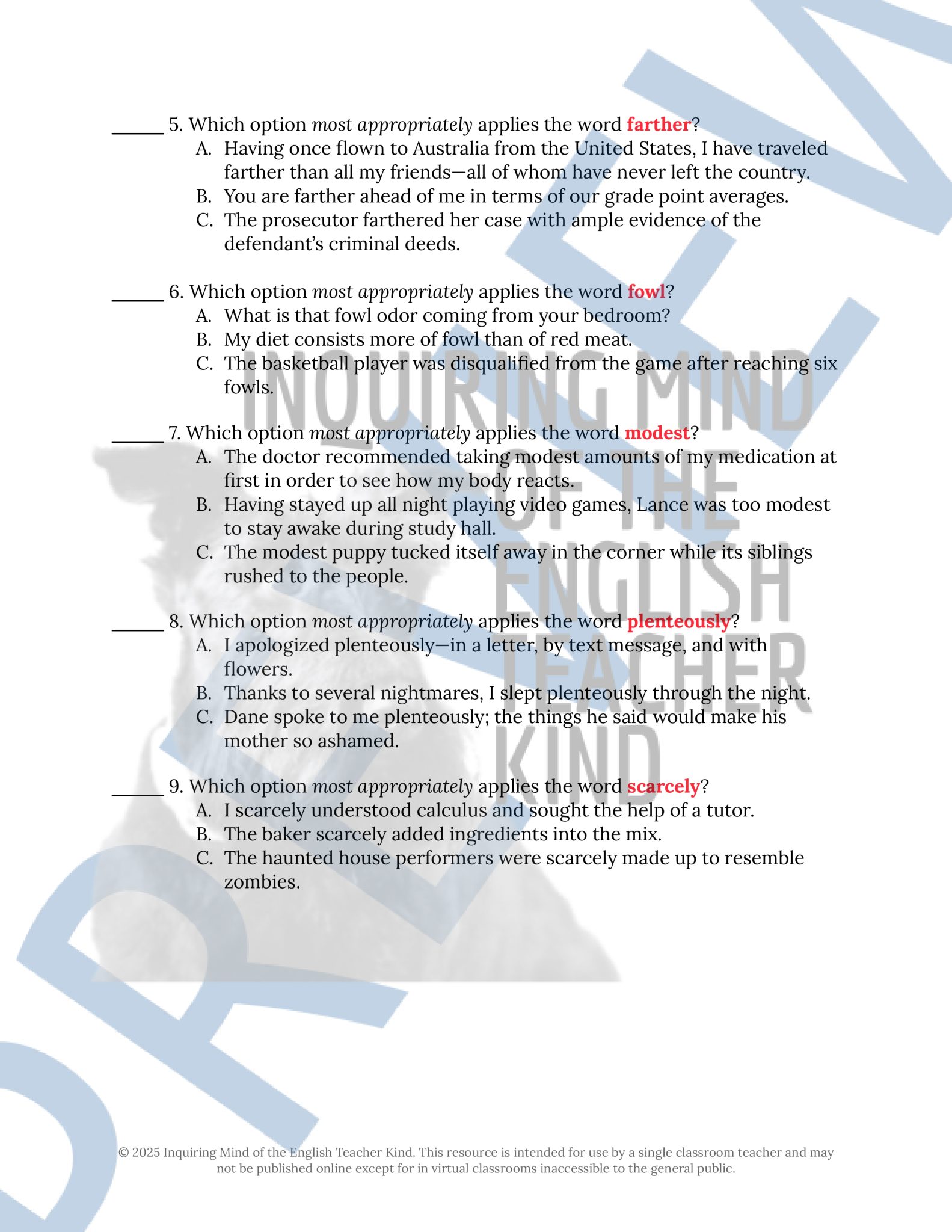 "Sleeping Beauty" Quiz, Close Reading Worksheets, and Vocabulary Games ...