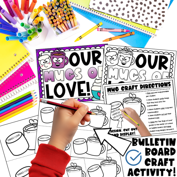 Valentine's Day Writing Activities | Kindness Brochures and Bulletin ...