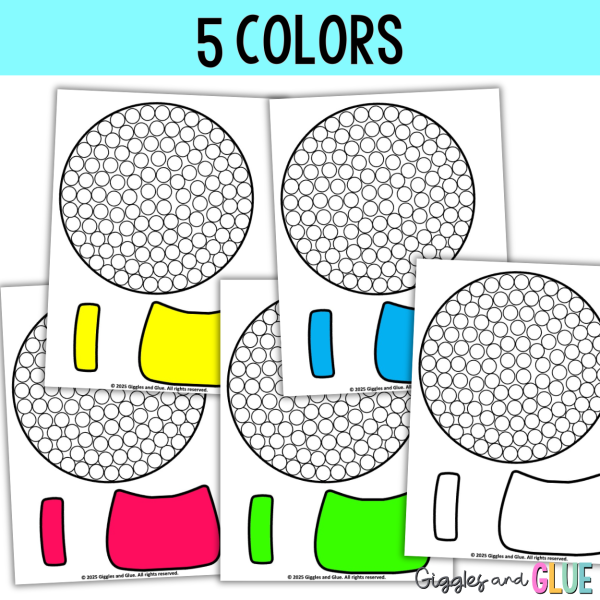 100 Days of School Printable Gumball Machine Craft 100th Day Gumballs ...