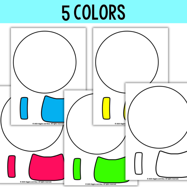 100 Days of School Printable Gumball Machine Craft 100th Day Gumballs ...