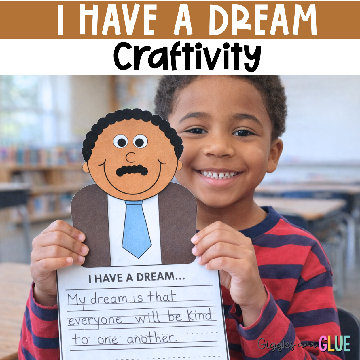 MLK I Have a Dream Headbands Craft Martin Luther King Jr Day Hats Paper ...