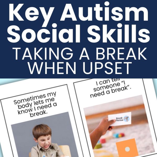 Taking a Break Adapted Book Preschool Autism Social Skills SEL Activity ...