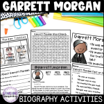 Garrett Morgan Biography Activities, Flip Book, & Report - Black ...