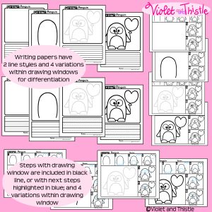 Directed Drawing Valentine Day Learn How to Draw Step by Step Guide ...