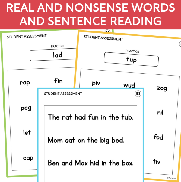 Quick Phonics Screener Decoding Assessment Progress Monitoring with ...