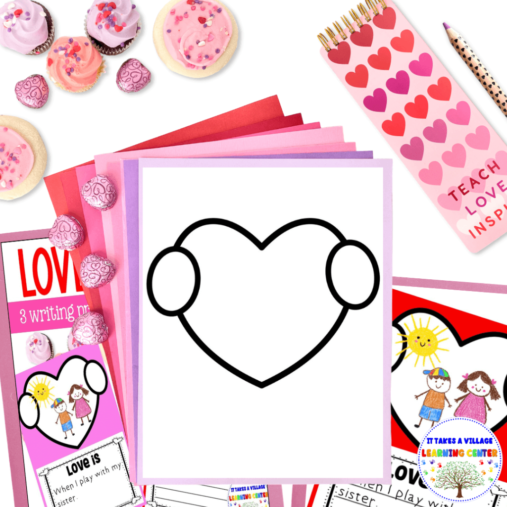 Love Is Writing Craft Valentine’s Day Writing Prompts Grades 1st - 4th ...