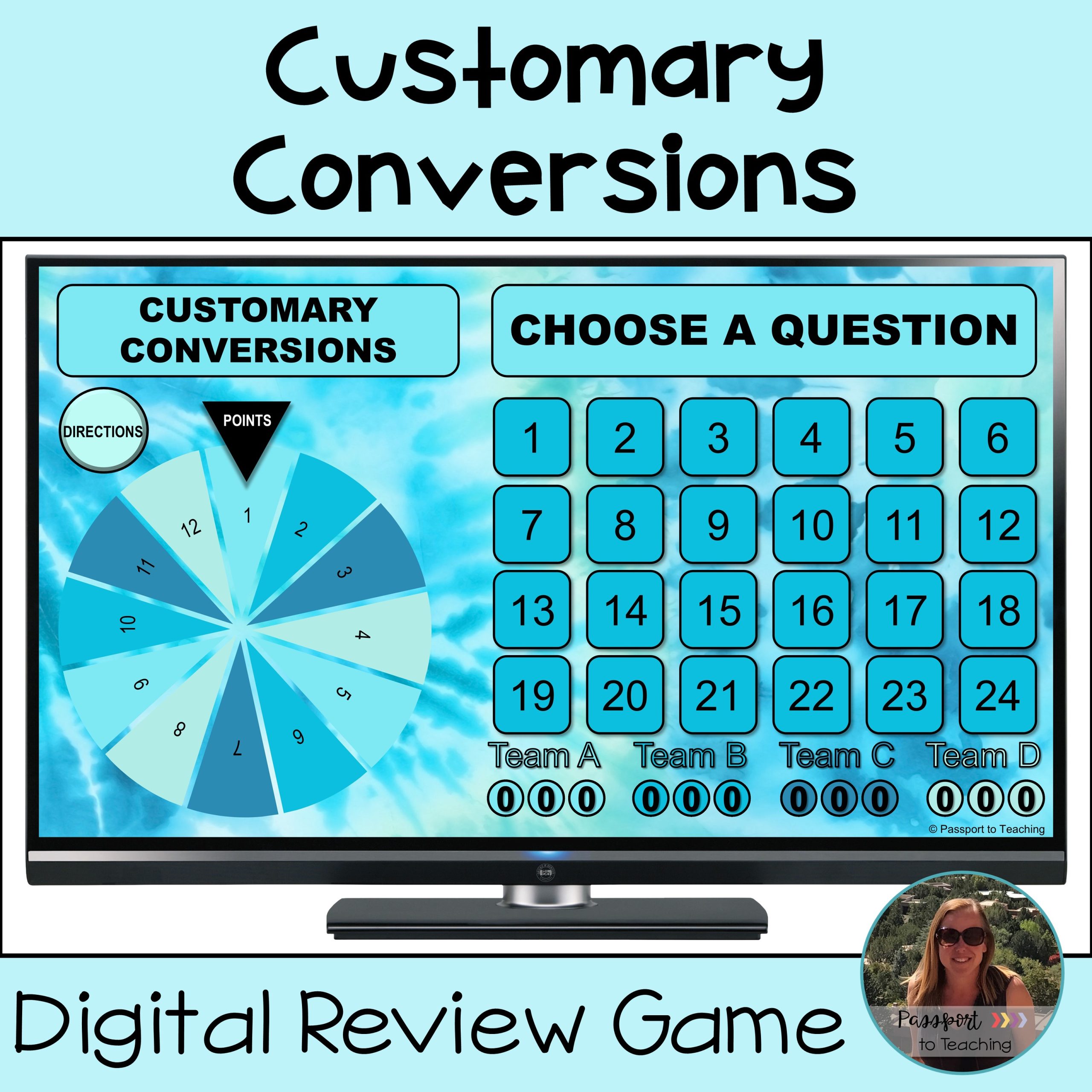 Place Value and Rounding Spinner Game PowerPoint Digital Activity - 4th ...