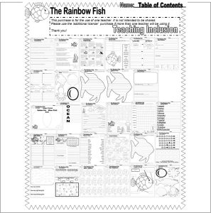 The Rainbow Fish Book Companion Reading Comprehension | Made By Teachers