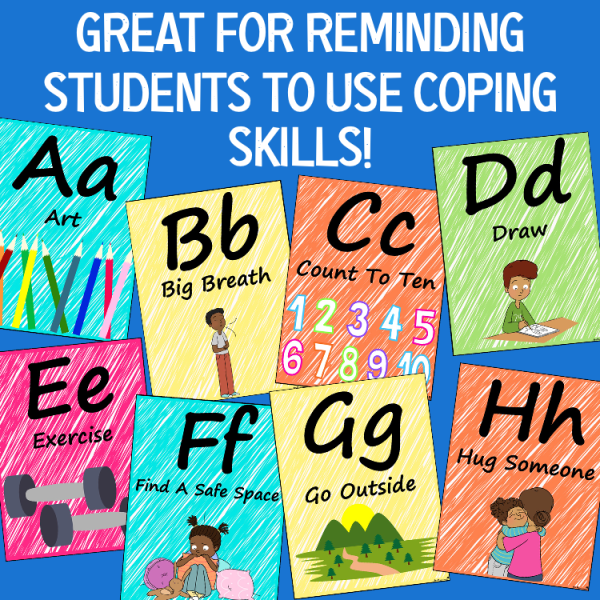 Alphabet Coping Skills Posters | A–Z Social Emotional Learning ...
