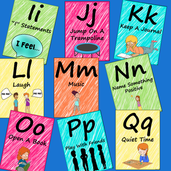 Alphabet Coping Skills Posters | A–Z Social Emotional Learning ...