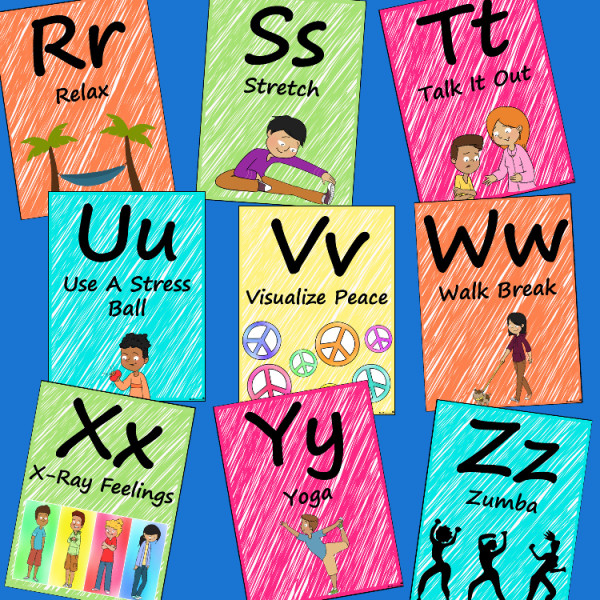Alphabet Coping Skills Posters | A–Z Social Emotional Learning ...