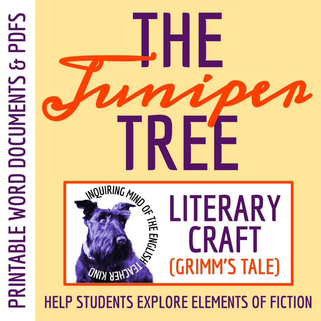"The Juniper Tree" Literary Elements Activity (Grimm's Fairy Tale ...