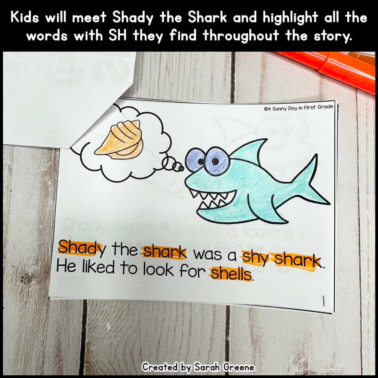 SH Digraph Worksheets, Centers & Games - Made By Teachers