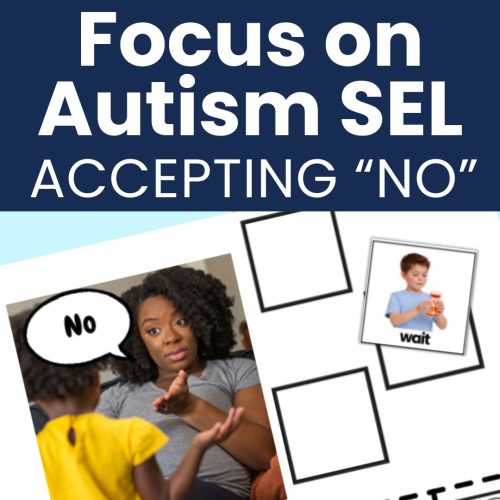 Accepting No Worksheets & Activities Autism Preschool K Social Skills ...