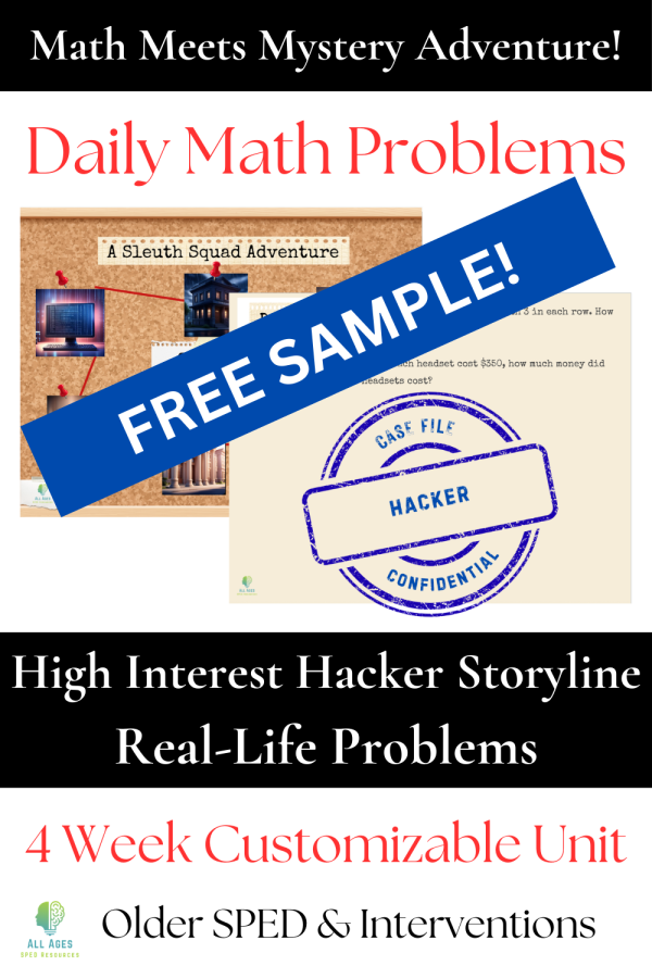 FREE Hacker Math Mystery Sample: Interactive Story Slides | Made By ...