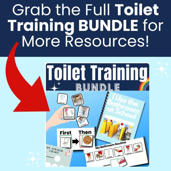 Toilet Training Adapted Book Autism Life Skills Potty Training Editable ...