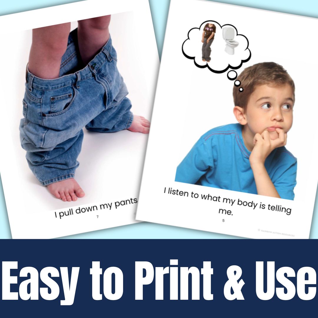 Editable Toilet Training Social Story for School and Home "I Use the ...