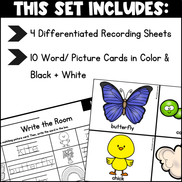 March Write the Room Activity - Spring Write the Room Activity | Made ...