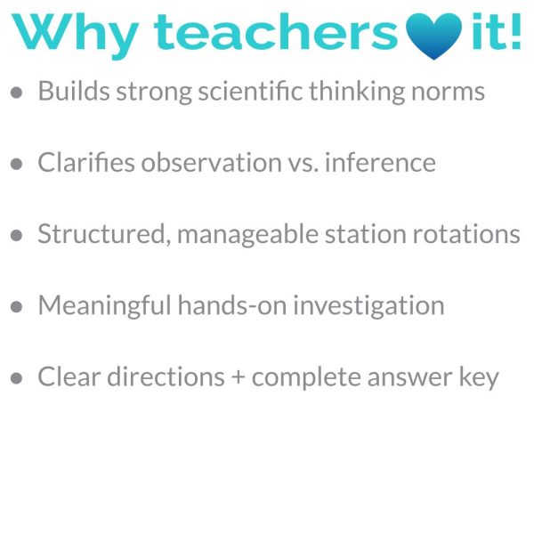Science Skills Stations | Observation, Inference, Prediction ...