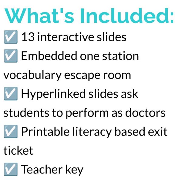 Anatomical Terminology Digital Lab Escape Room Relative Position, Body ...