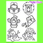 Directed Drawing Spring March Melting Snowman Lion Lamb Kite Frog Learn ...